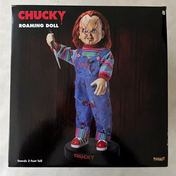 Spirit | Holiday | Spirit Halloween 24 Ft Bump N Go Chucky Animatronic ...